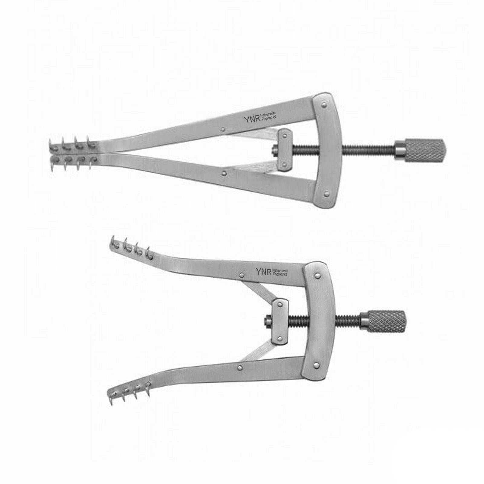 YNR Alm Retractor 5cm Spread 6cm 8 Prongs Surgical Instrument Ce Mark – YNR Instruments