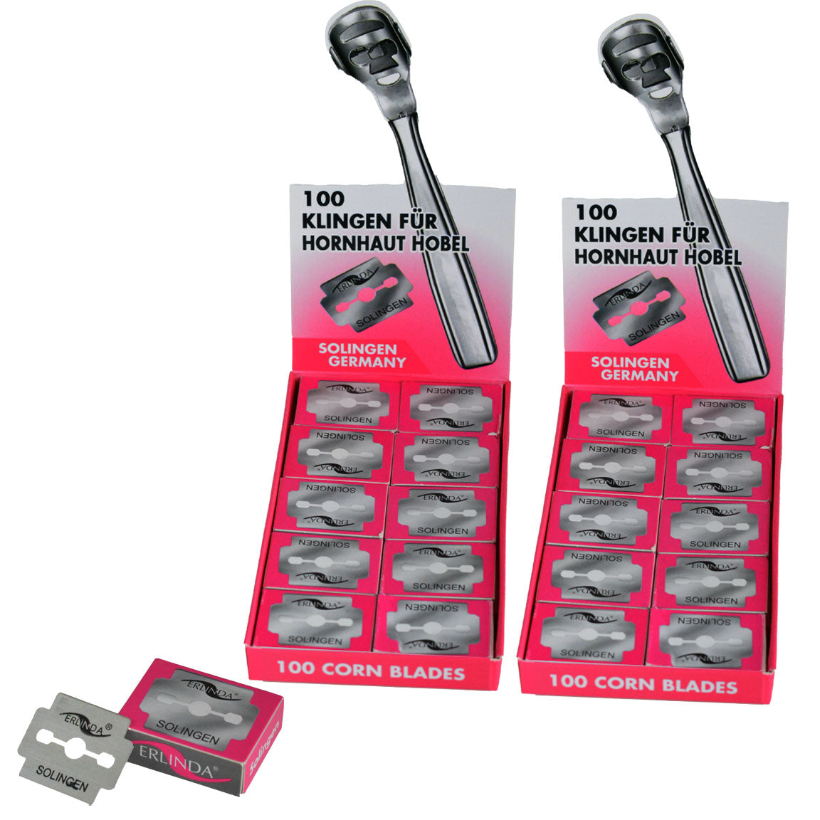 Solingen Germany Callus Remover Blade Corn Plane Blades Set Callus Foo ...