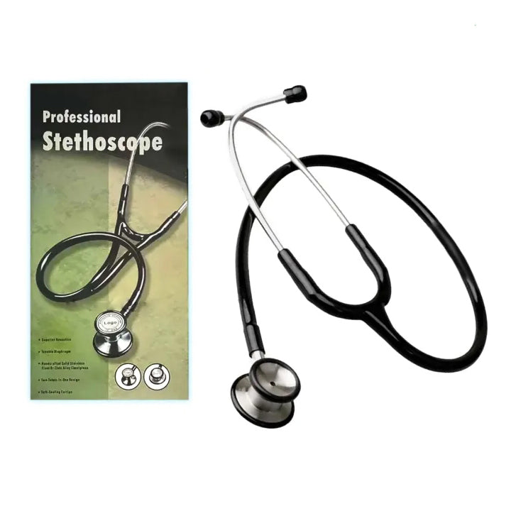 YNR Deluxe Dual Head EMT Stethoscope GP Doctor Nurse Vet Medical Stude ...