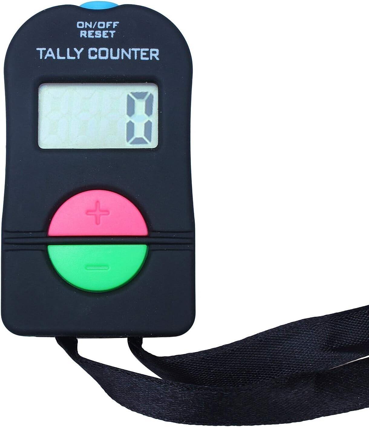 Digital Hand Tally Counter Electronic Finger Golf Clicker Club Bar Peo ...
