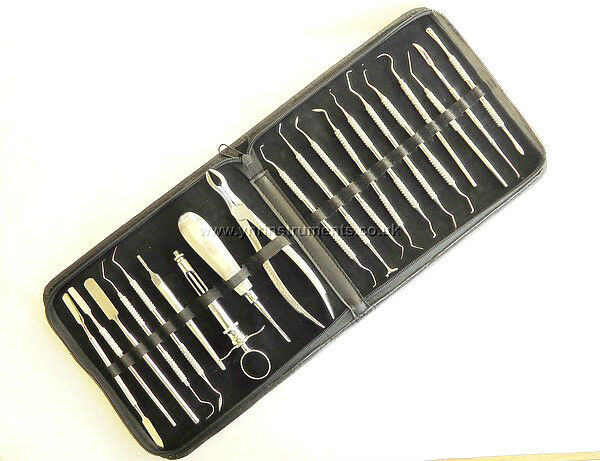 YNR England Dental Forceps Root Elevator Cartridge Pick Probes Scalpel ...