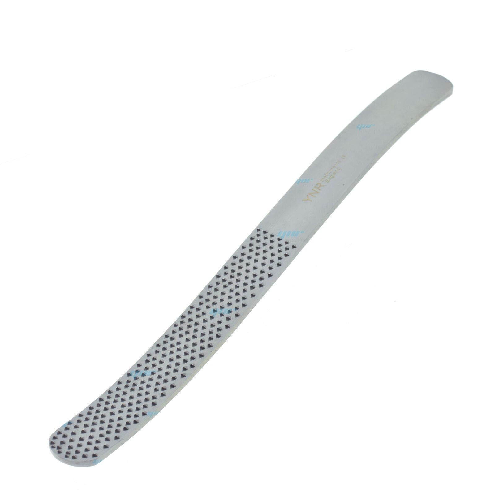 YNR Equine Hoof Rasp File Curved Dual Sided Stainless Steel Horse Vete ...