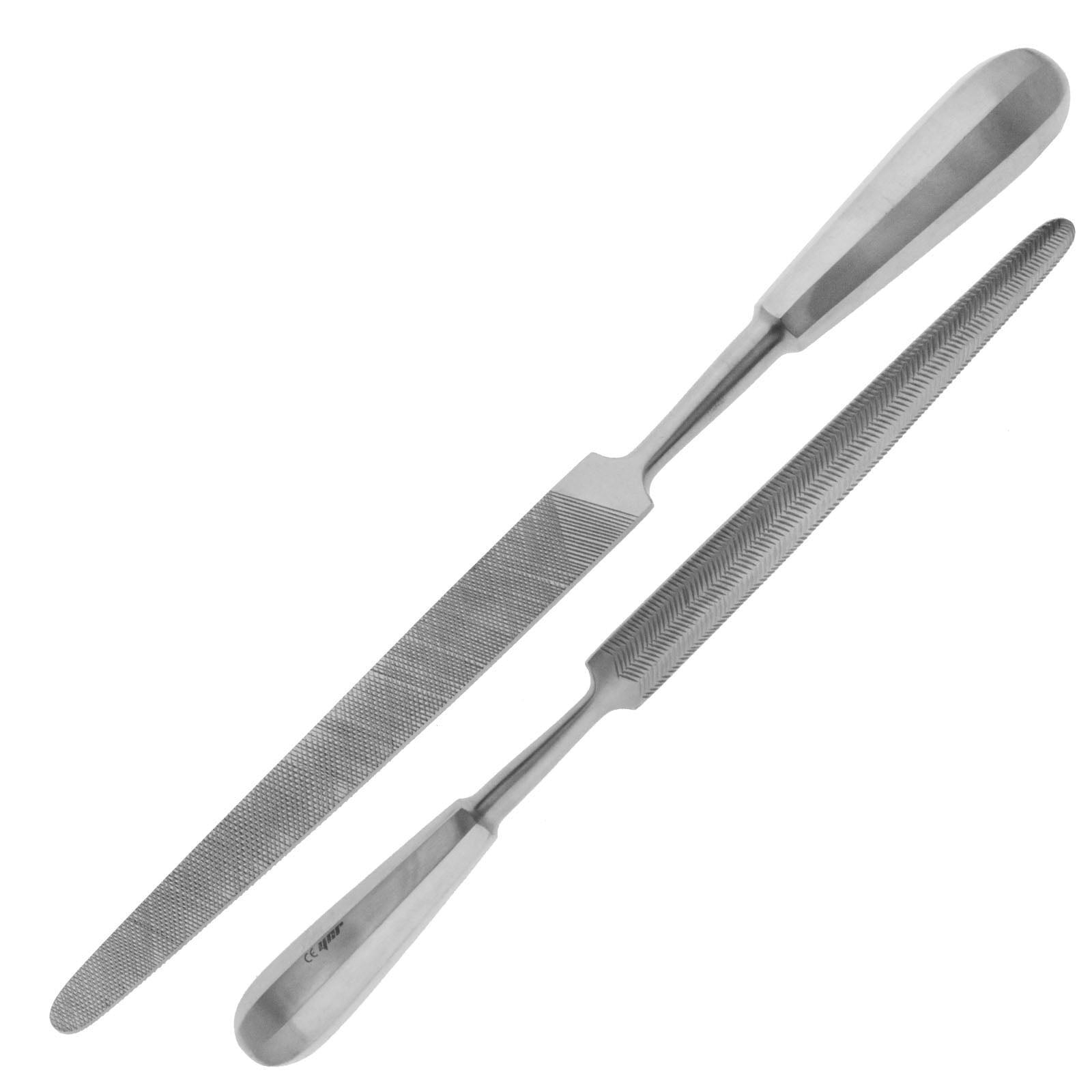 YNR Bone File Dual Sided Hexagon Handle Orthopedic Surgical Instrument ...