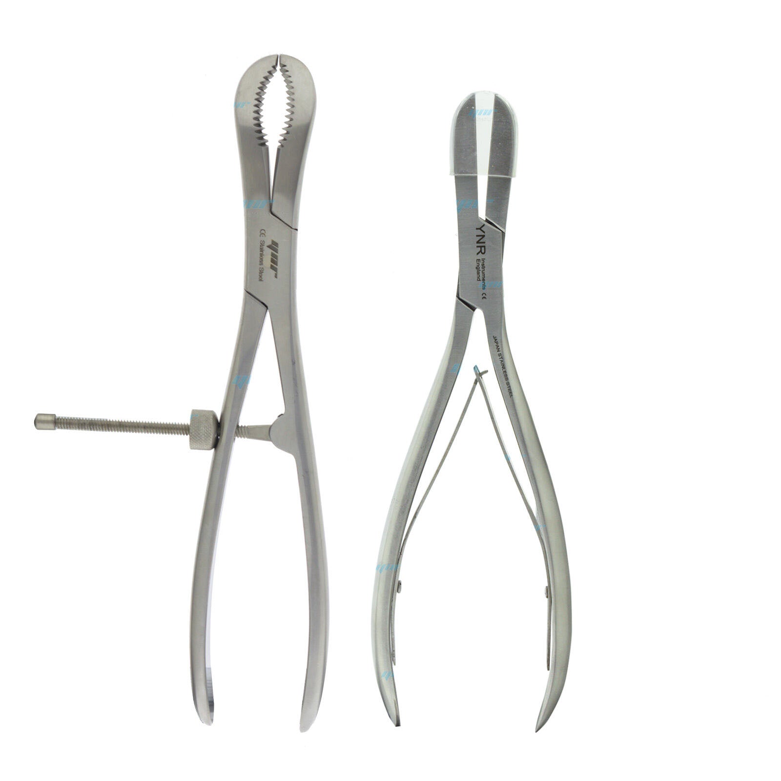 YNR Set Liston Bone Cutter 9" Reduction Centering Bone Holding Forceps ...