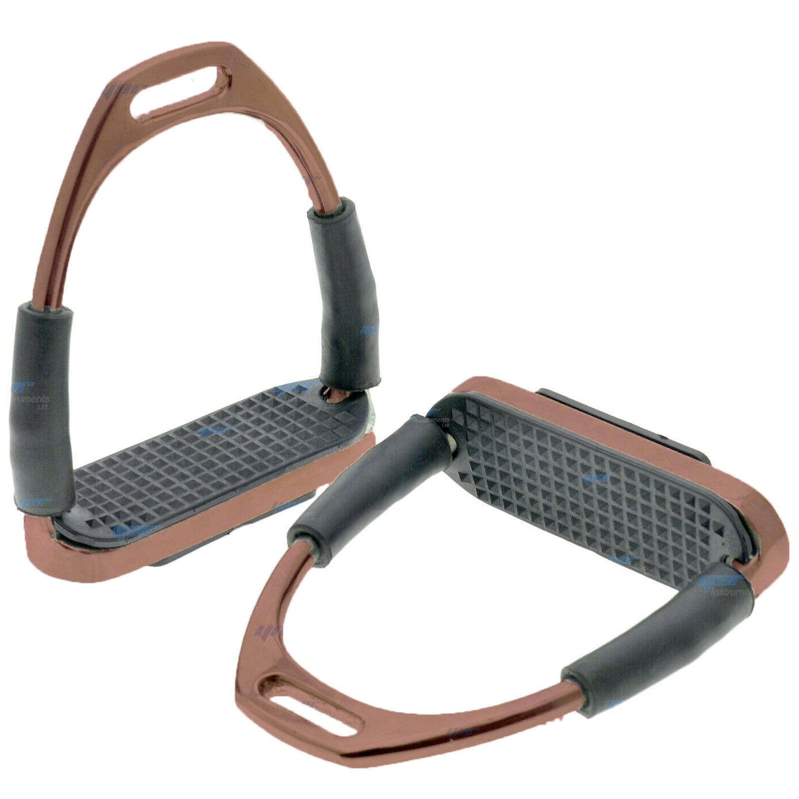 YNR® Safety Stirrups Horse Riding Bendy Irons Equestrian Saddles Tack ...