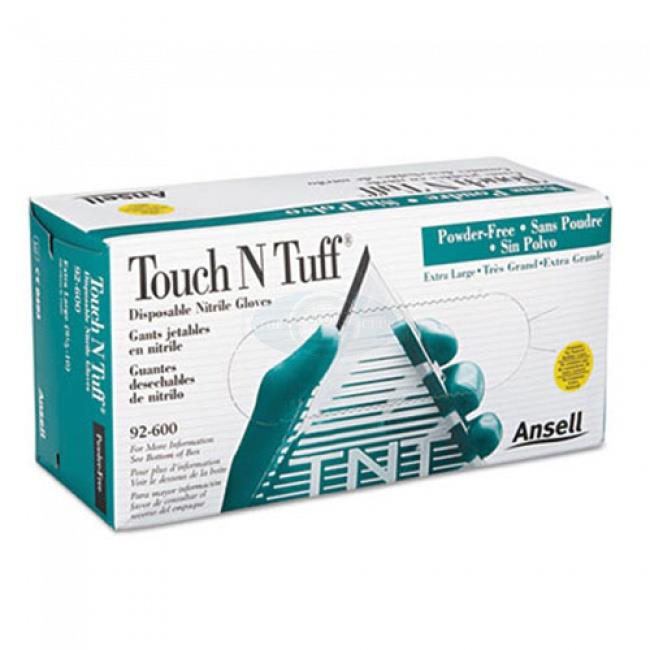 Ansell Touch N Tuff 92-600 – 100 Nitrile Gloves – YNR Instruments