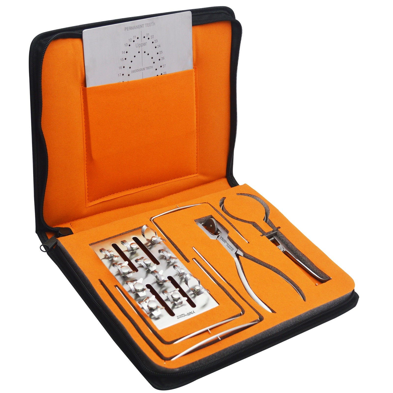 Dental RUBBER DAM KIT Ainsworth PUNCH Palmer FORCEPS 12 C – YNR Instruments