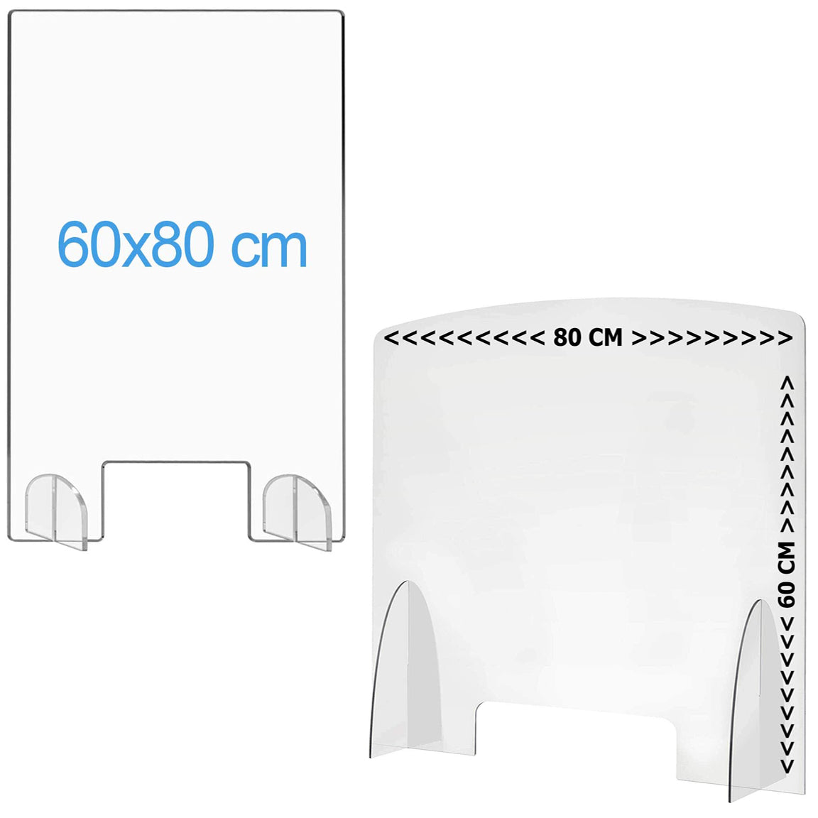 Perspex Screen Sneeze Guard Counter Plexiglass Protection Protective S ...